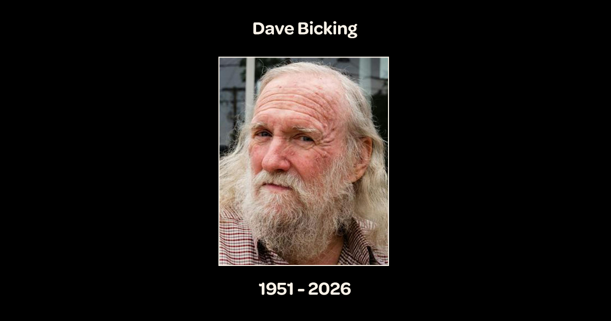 Dave Bicking 1951 - 2026 - www.gp.org