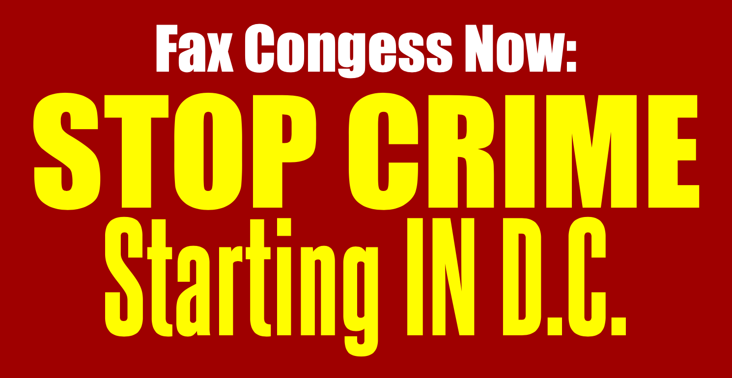 Stop Crime Fax Order Page - Grassfire