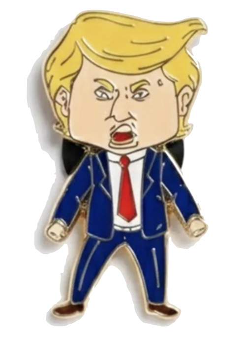 The "Happy Trump" Pin