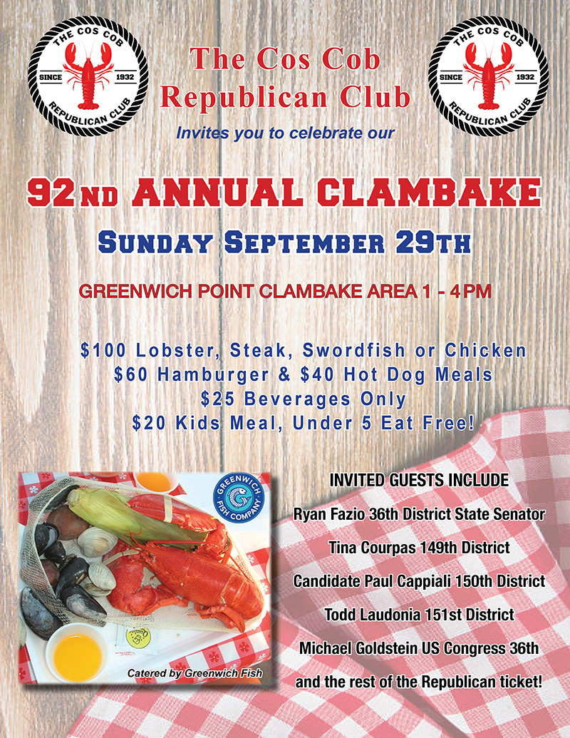 Upcoming Events for Greenwich Republicans