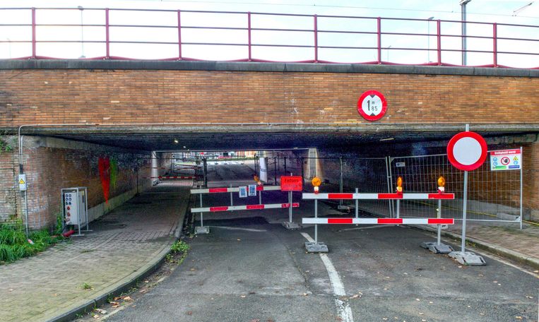 Fietsstraat station - Groen Temse