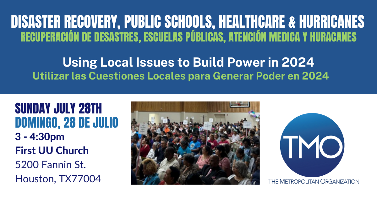 TMO Delegates Assembly 2024 - TMO: The Metropolitan Organization of Houston