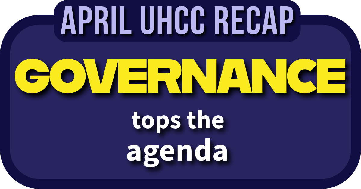 April UHCC Meeting: Governance tops the agenda - Health Care for All – WA