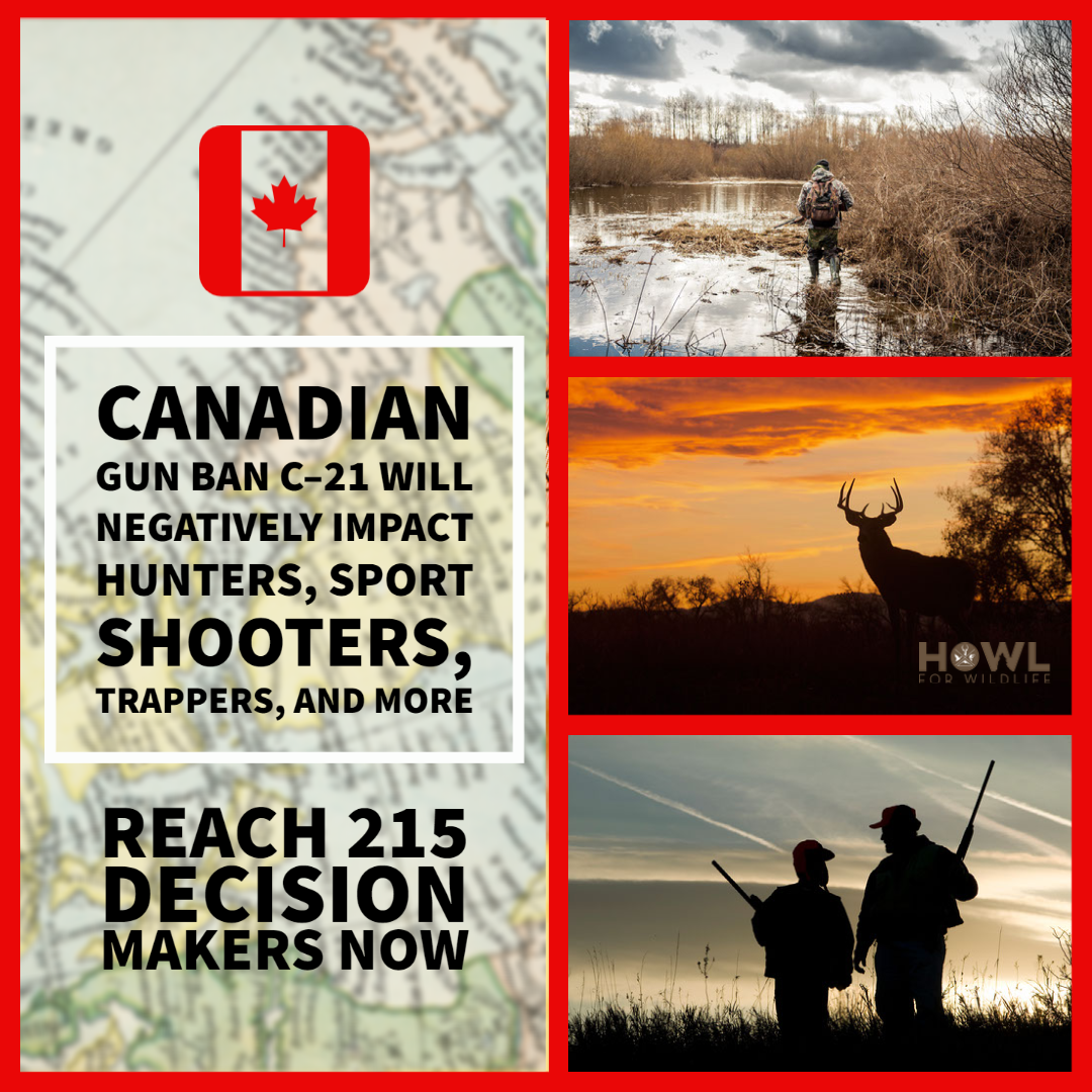Canadian Gun Ban C–21 Will Negatively Impact Hunters, Sport Shooters ...