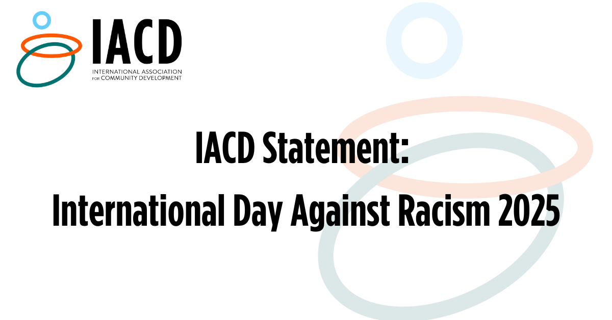 IACD Statement: International Day Against Racism 2025 - International ...