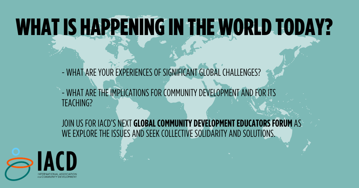 What is happening in the world today? Key themes from the IACD ...