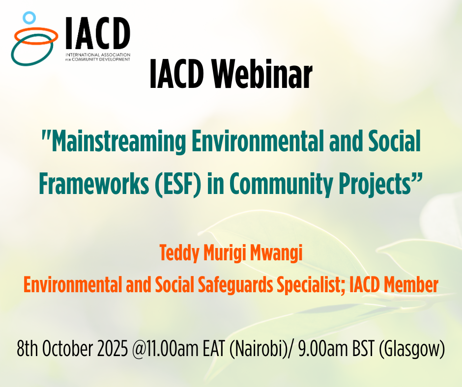 International Association for Community Development