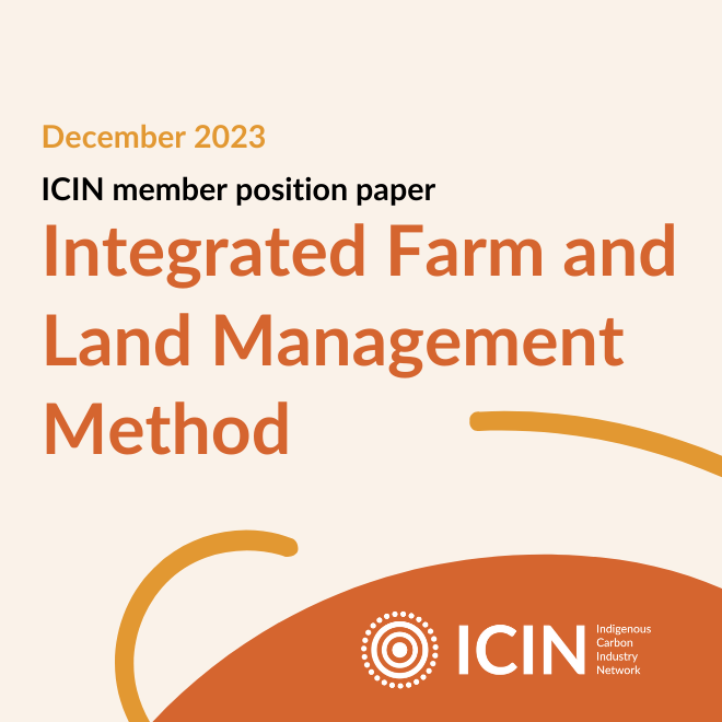 IFLM Position Paper - Indigenous Carbon Industry Network