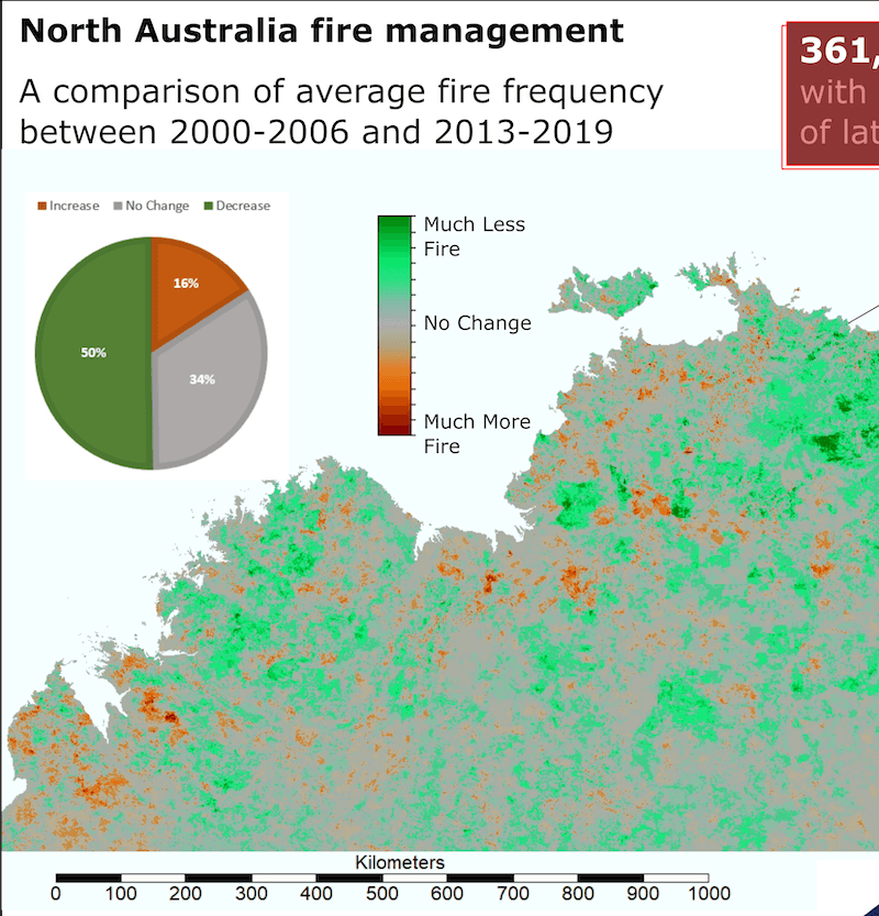 NAFI Fire Frequency Map - Indigenous Carbon Industry Network