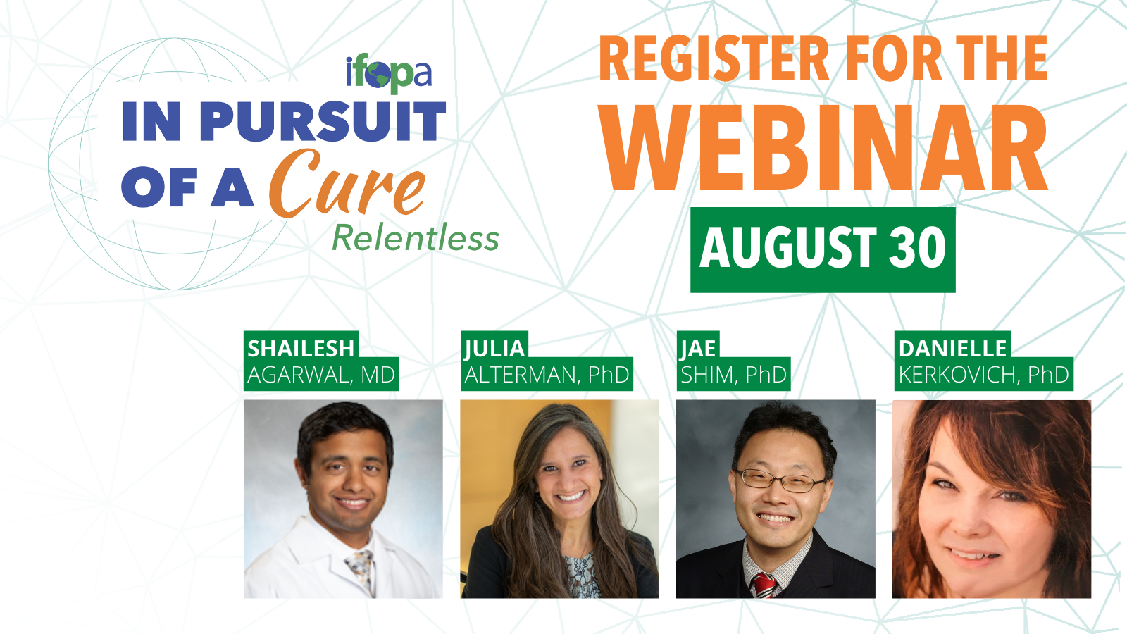First LIVE Webinar: In Pursuit of a Cure 2023 - RELENTLESS - IFOPA ...