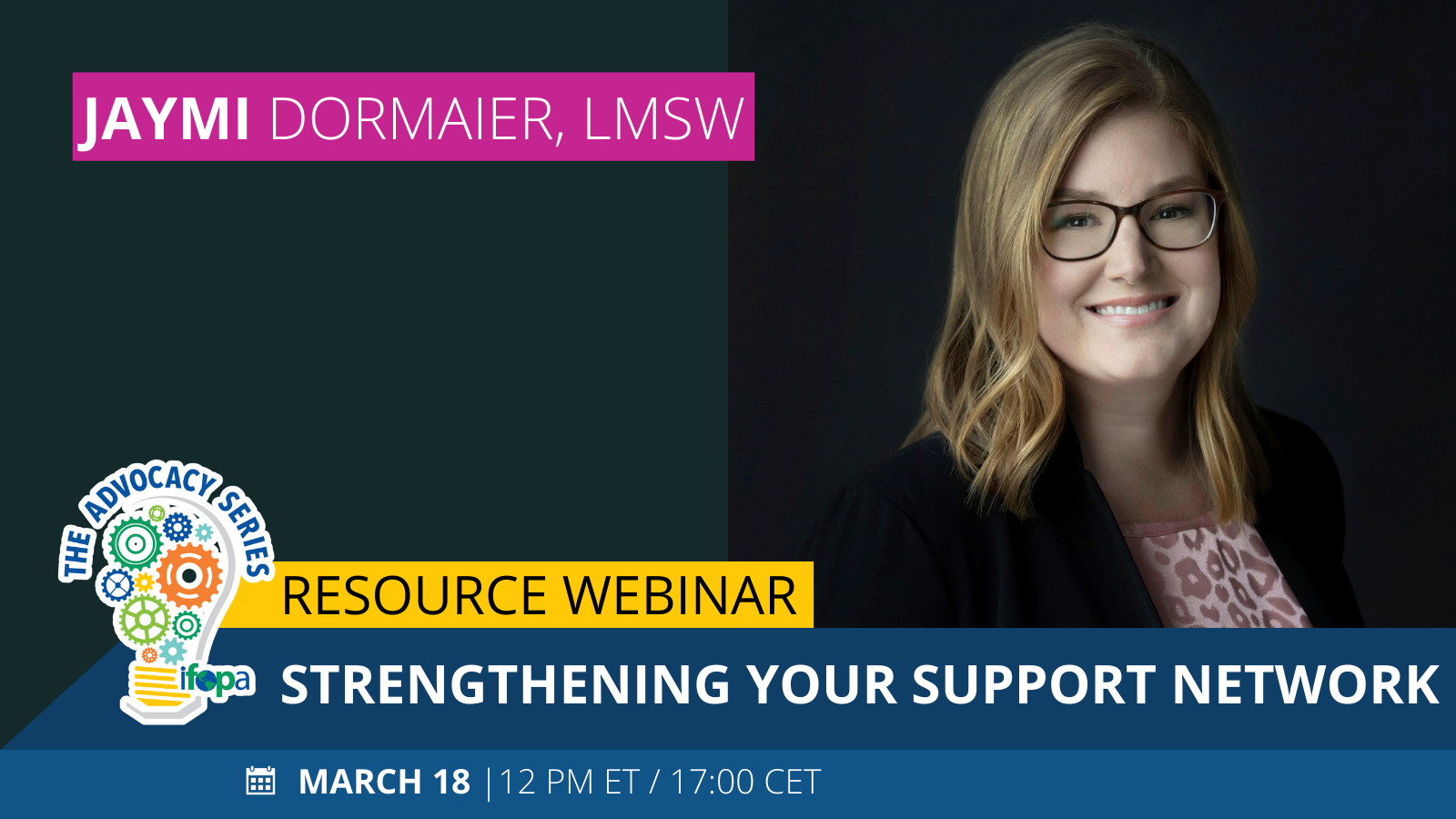 Strengthening Your Support Network - IFOPA - International ...