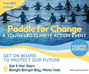 Paddle for Change - Dr Sophie Scamps