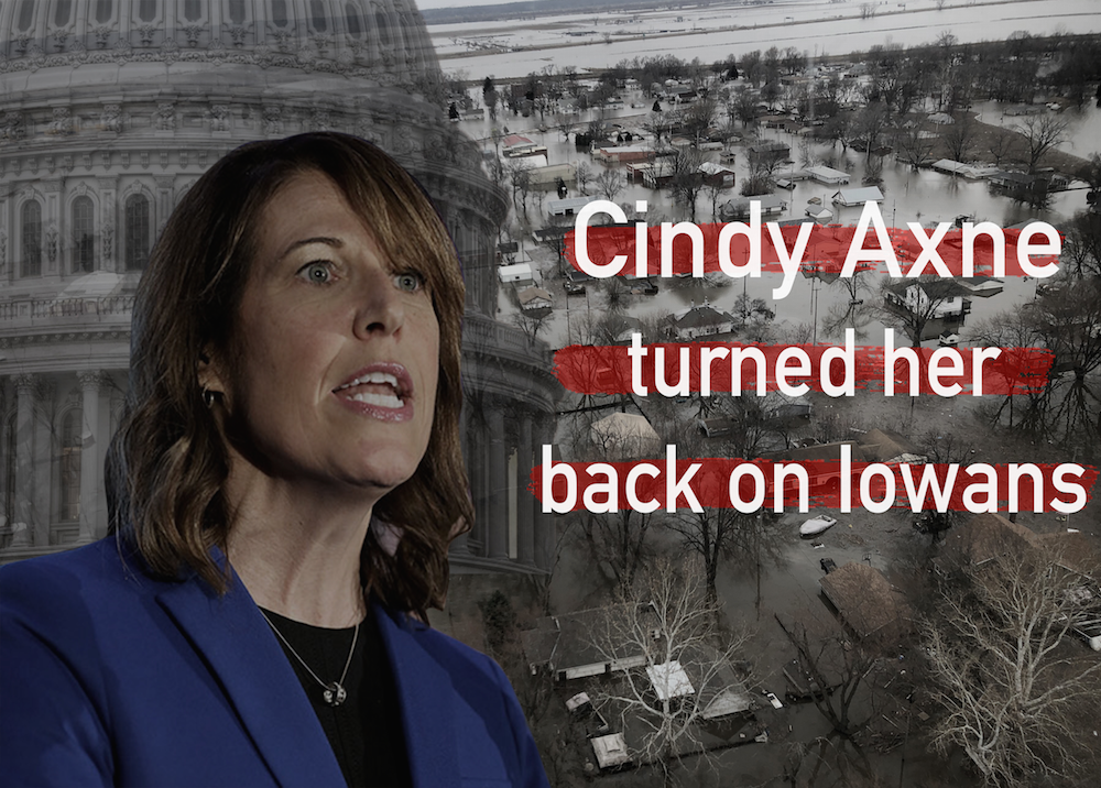 Axne Tries to Rewrite History on Flood Recovery - The Republican Party ...
