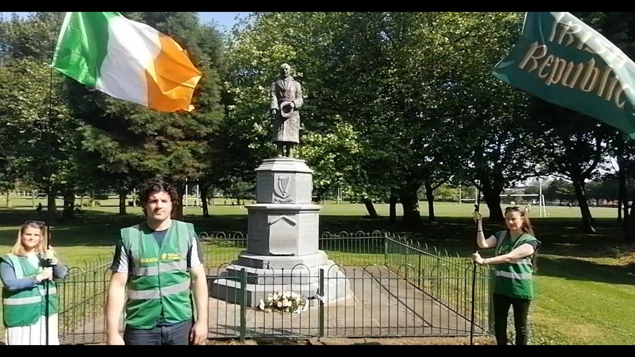 Degenerate Communists defaced Seán Russell Statue! - Irish Patriots