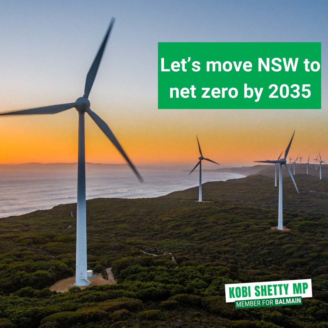 NSW to net-zero by 2035