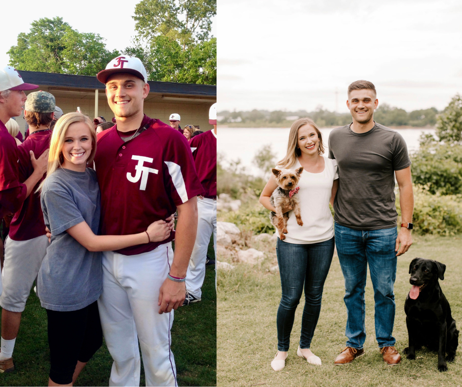 Kristen (Hackbirth) Melancon and Daniel Melancon - Jenks Trojan Alumni