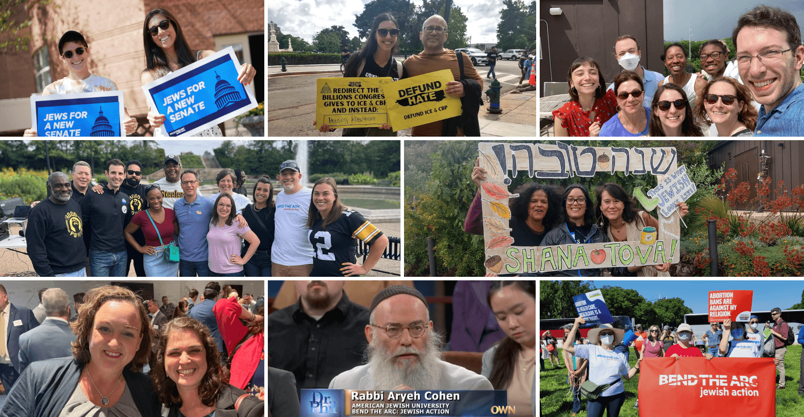 PHOTOS: Our 8 favorite moments from this year 📸 - Bend the Arc: Jewish ...