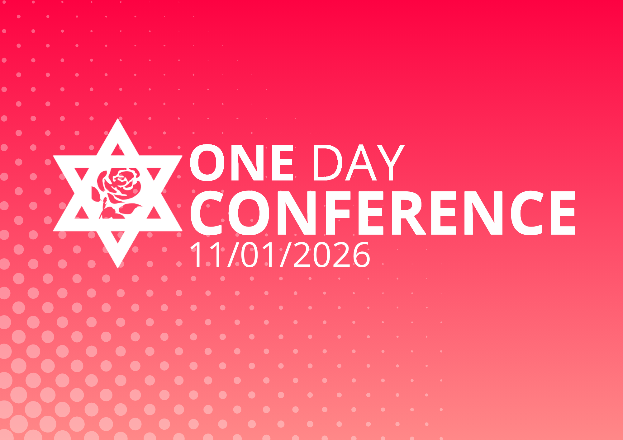 One Day Conference 2026 - The Jewish Labour Movement