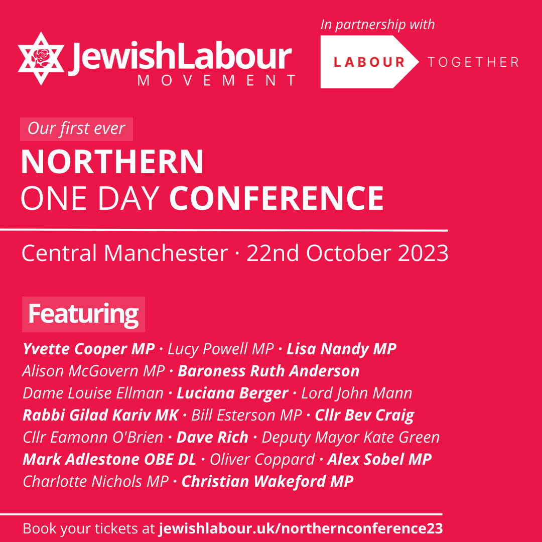 Northern One Day Conference - The Jewish Labour Movement