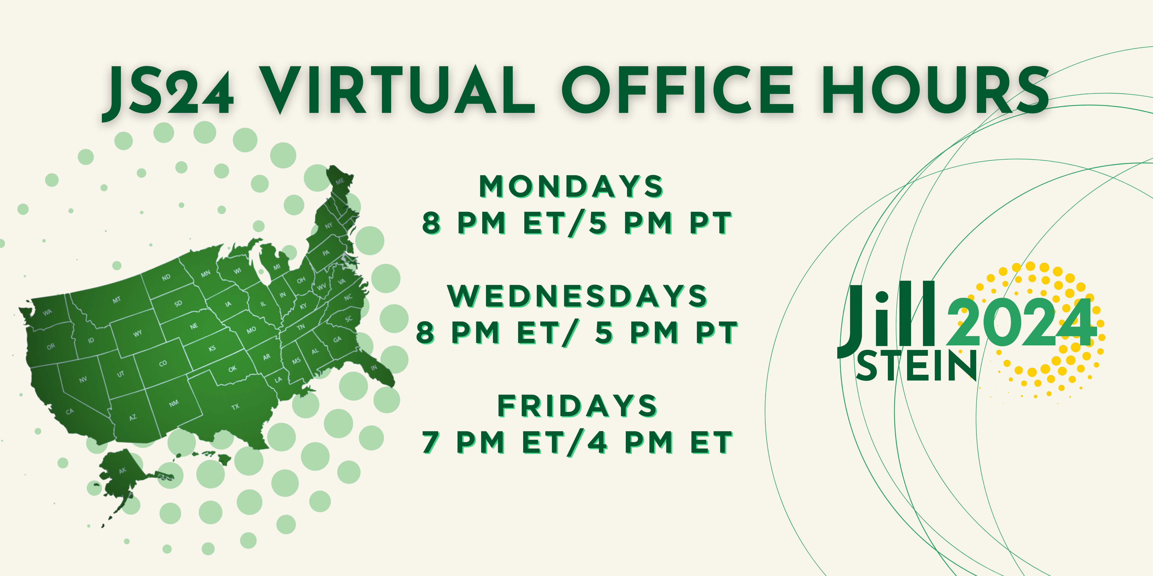 JS24 Virtual Office Hours - Jill Stein 2024