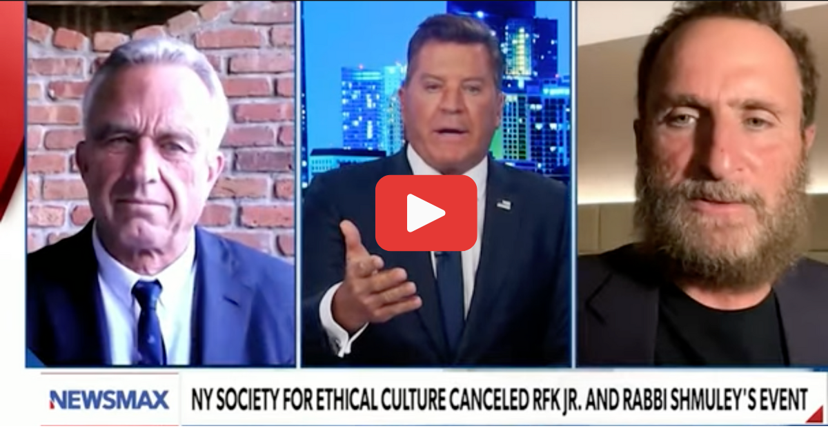 Robert Kennedy, Jr. and Rabbi Shmuley Boteach Discuss Censorship ...