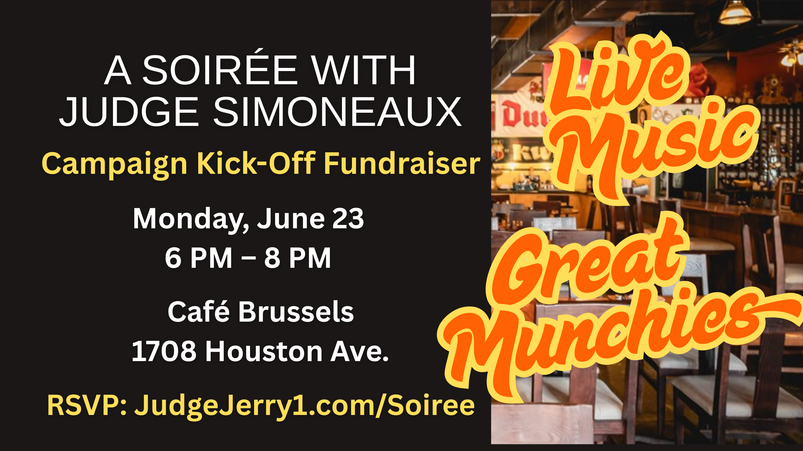 A Sorée for Simoneaux - Jerry Simoneaux for Judge