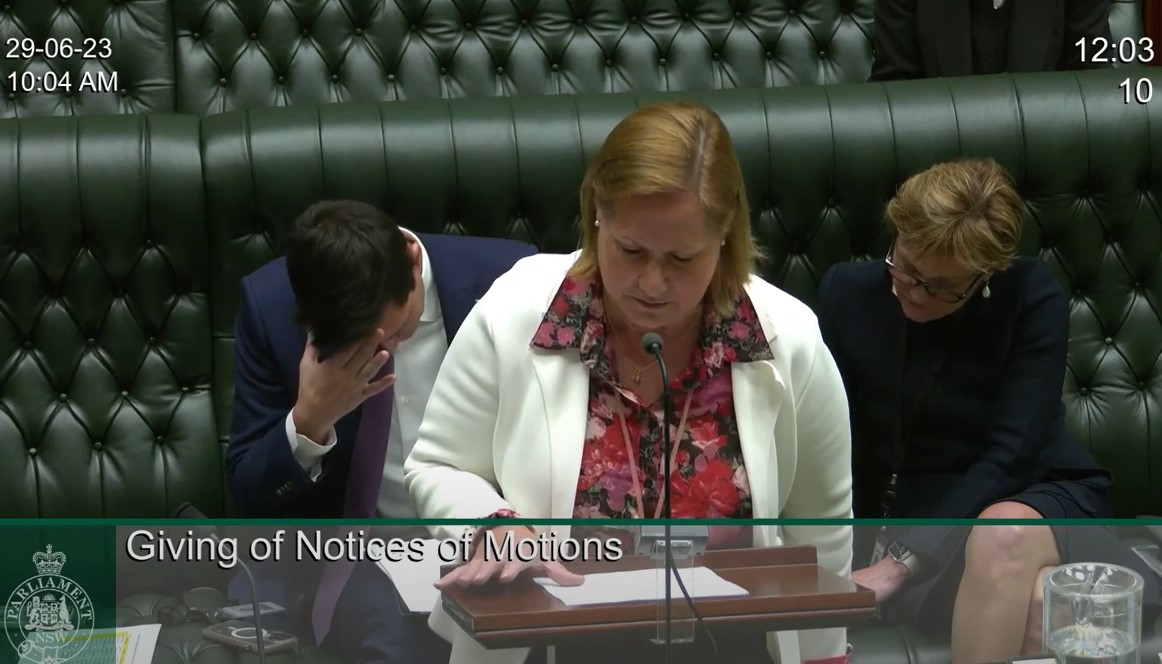 Notice of Motion - Trains and Timetables of the Southern Highlands Line ...