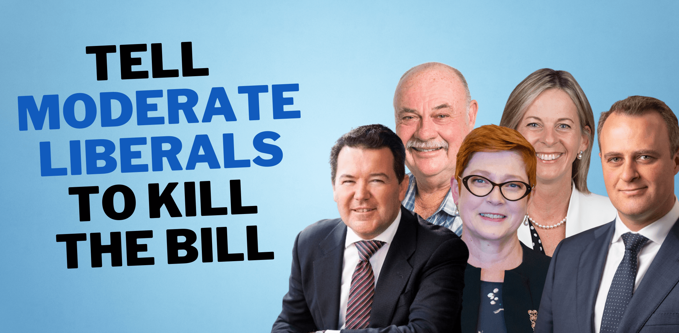 TELL MODERATE LIBERALS TO VOTE AGAINST THE “RELIGIOUS DISCRIMINATION BILL”