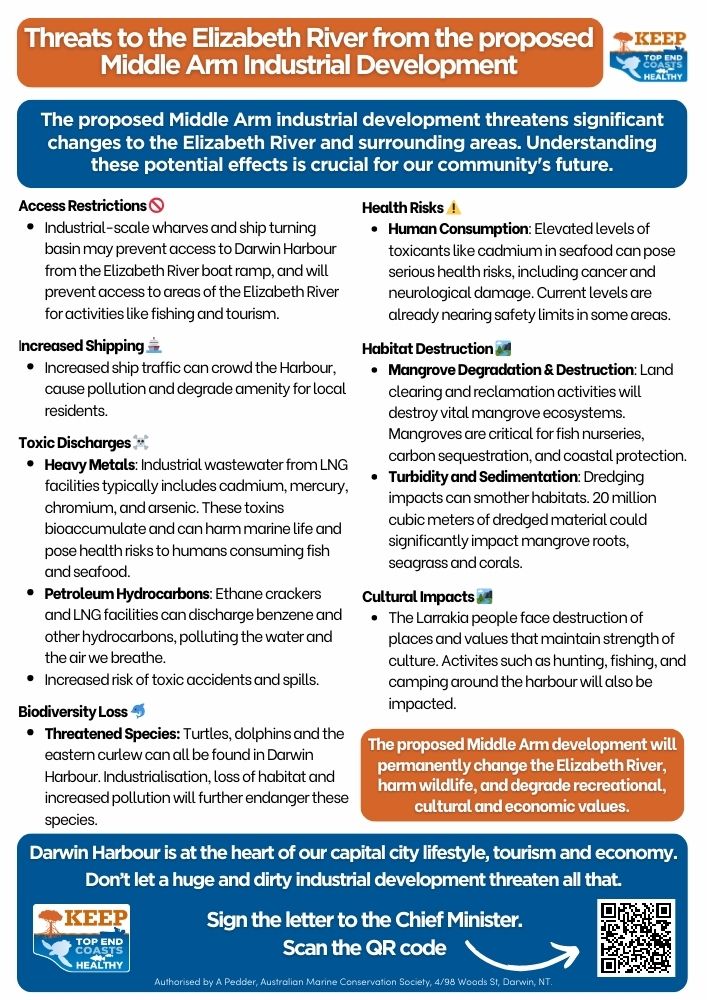 Threats to the Elizabeth River Fact Sheet - Top End Coasts