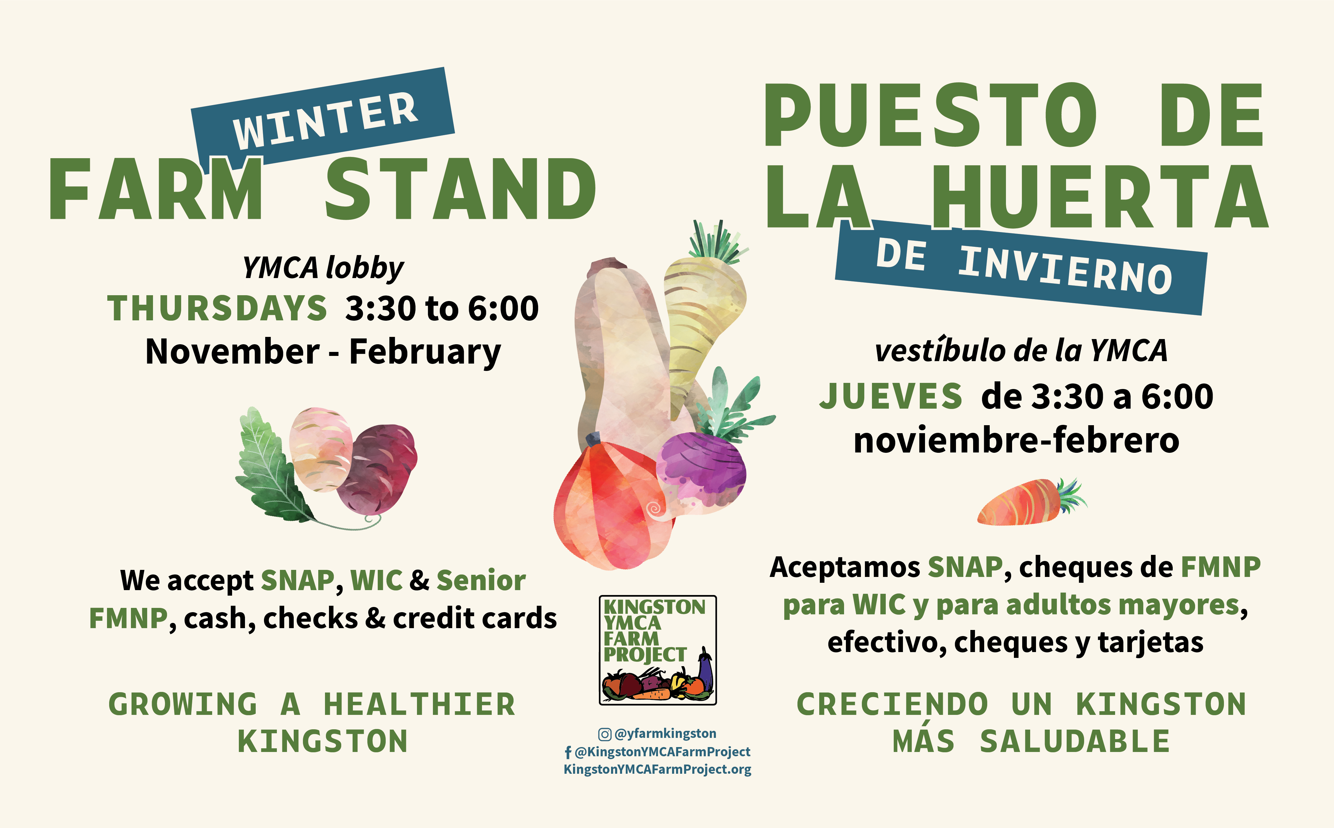 Farm Stands - kingston ymca farm project