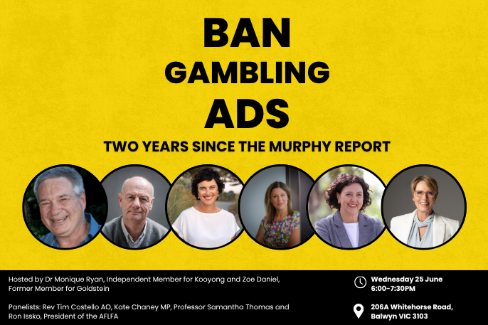 Ban Gambling Advertising | Two Years since the Murphy Report