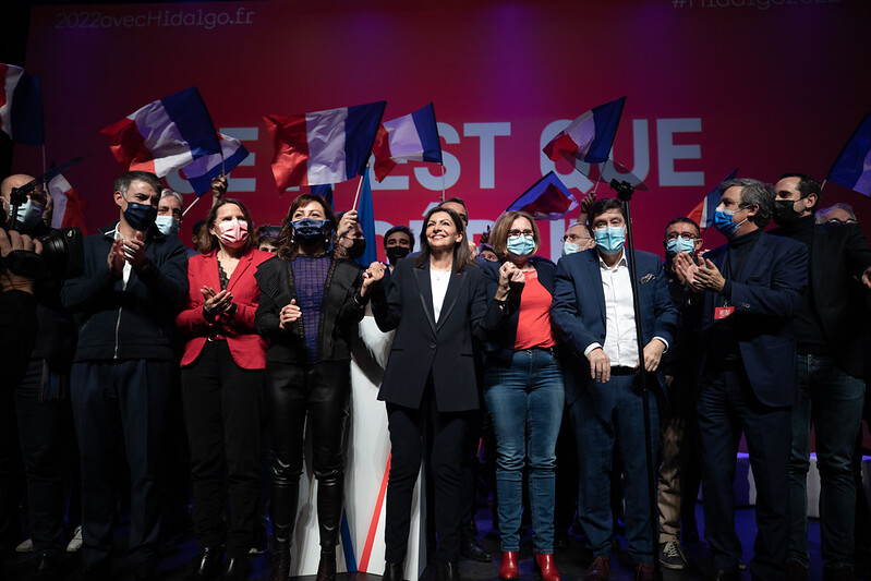 L'affiche : « Réunir la France » - Parti Socialiste