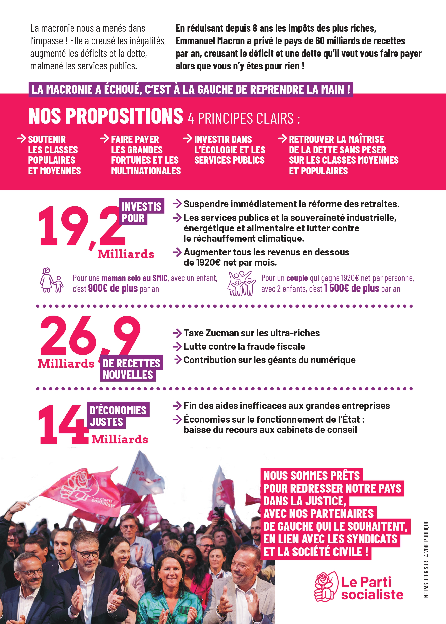 Budget 2026 : Une autre voie est possible ! - Kit militant - Parti Socialiste