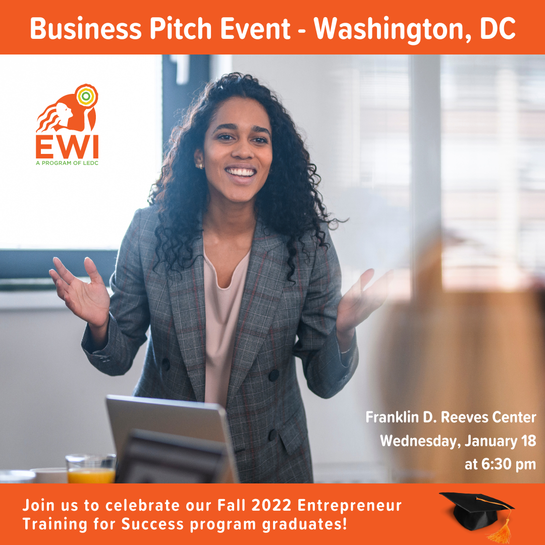 Business Pitch Event- Washington, D.C. - Latino Economic Development Center