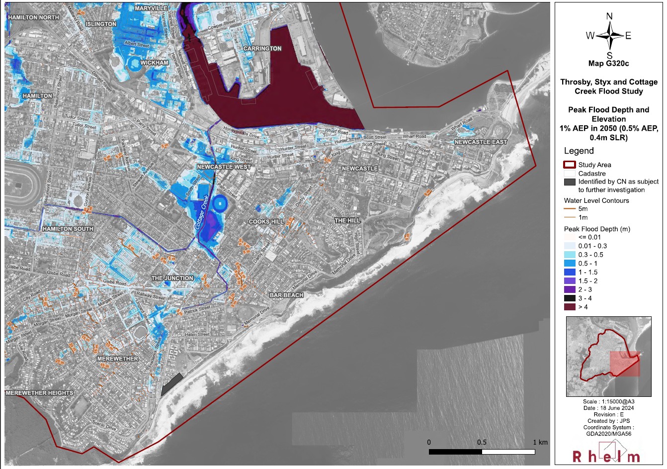 Newcastle Flood Risk Maps - Climate Ready Newcastle
