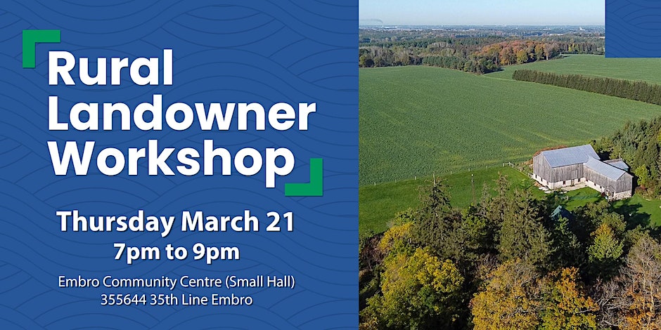 Rural Landowner Workshop 2024 - Upper Thames River Conservation ...