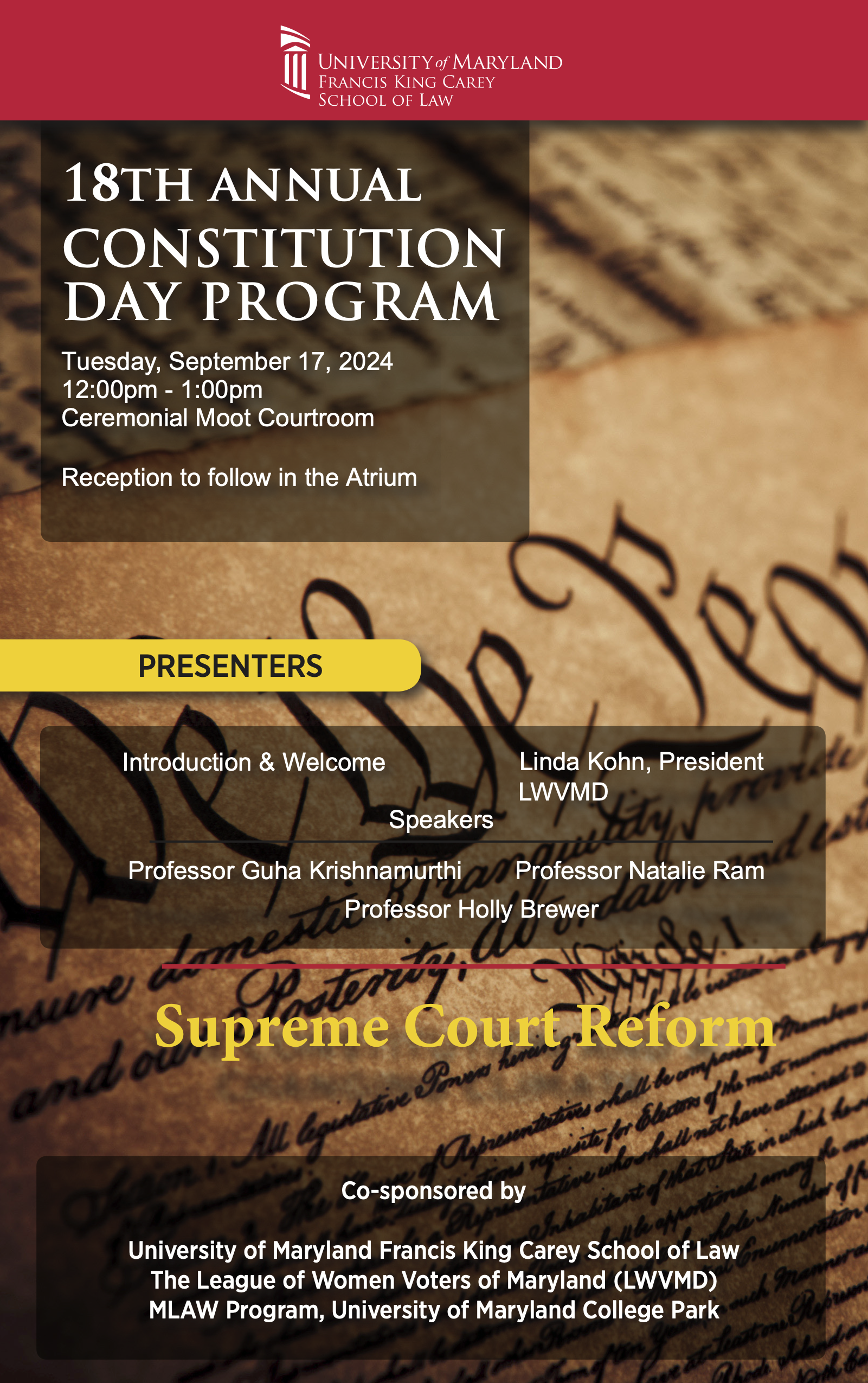 Constitution Day - LWVMD