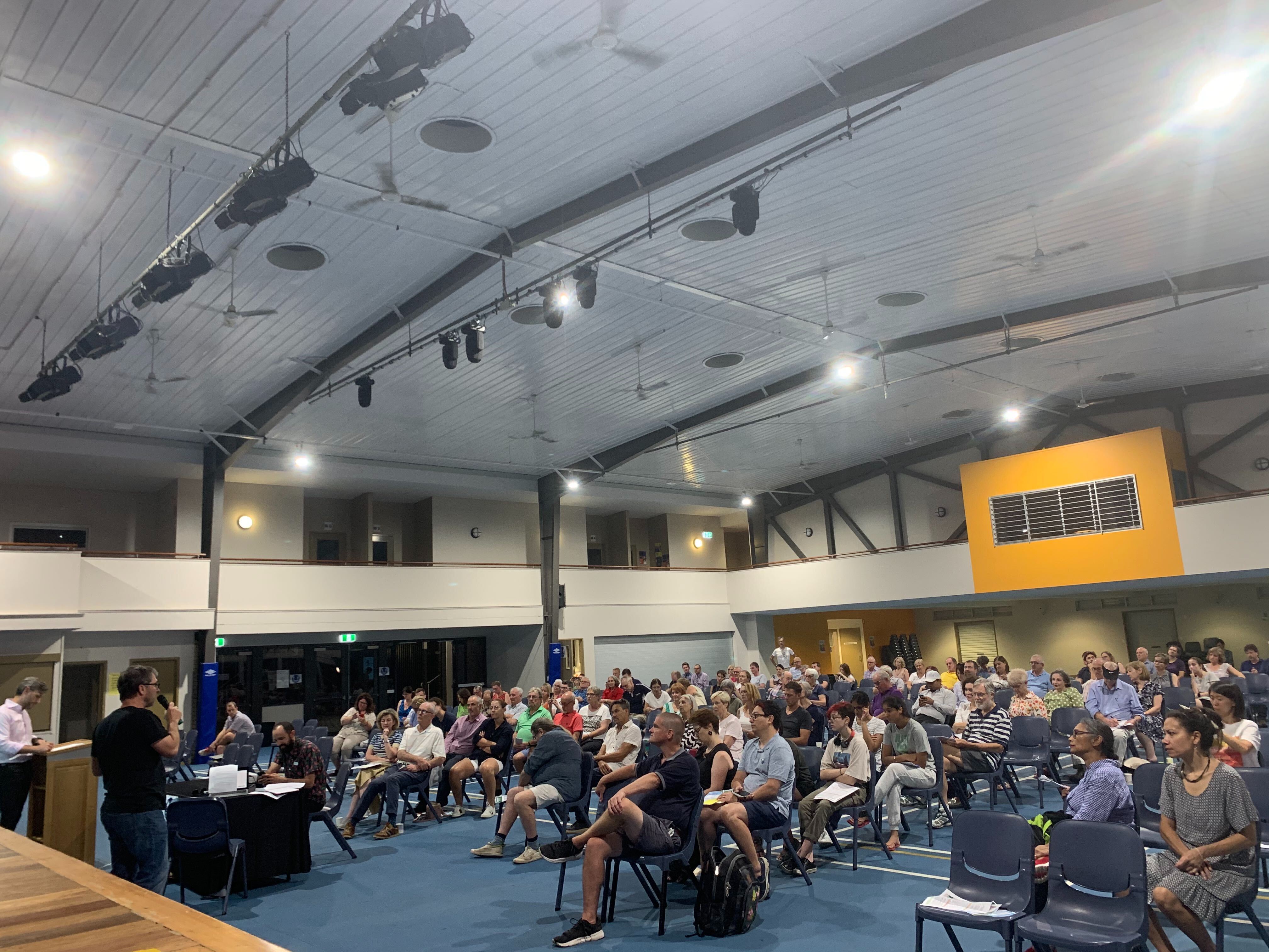 School Overcrowding Community Meeting - Michael Berkman MP for Maiwar