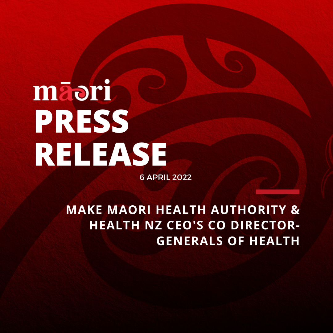 Pānui - Te Pāti Māori