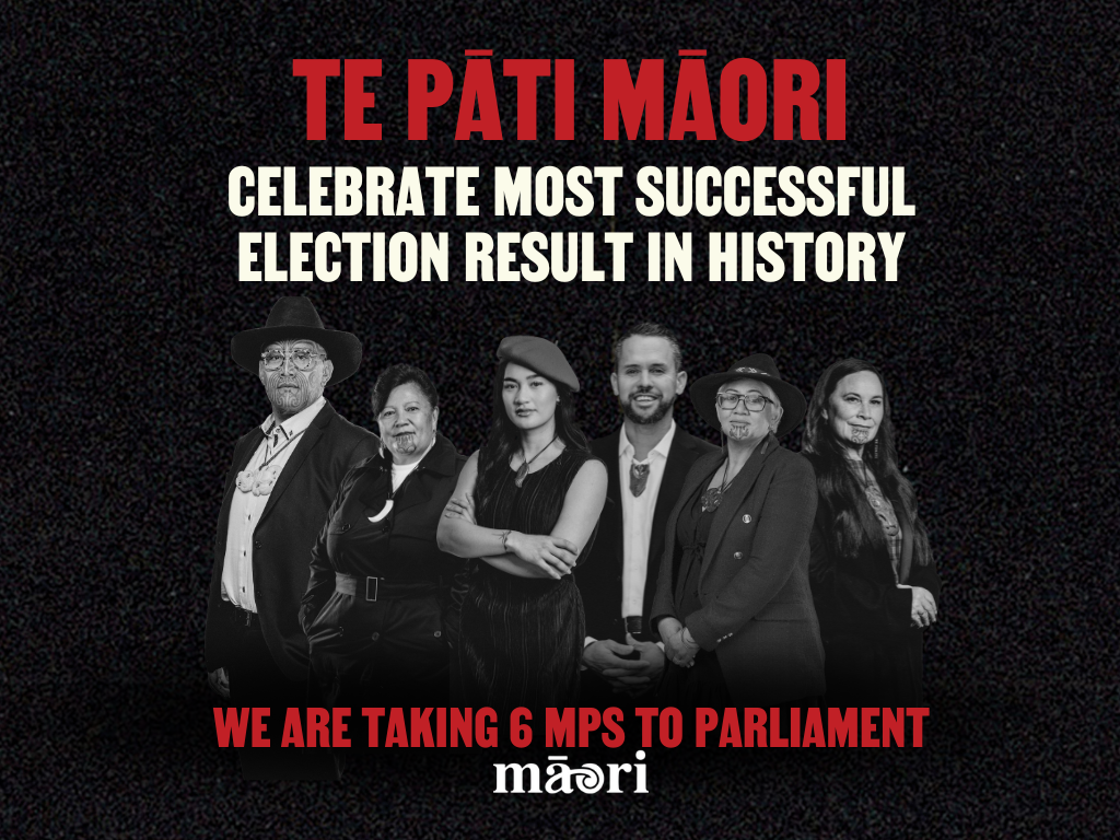 Te Pāti Māori is the assertion of our mana motuhake and our liberation
