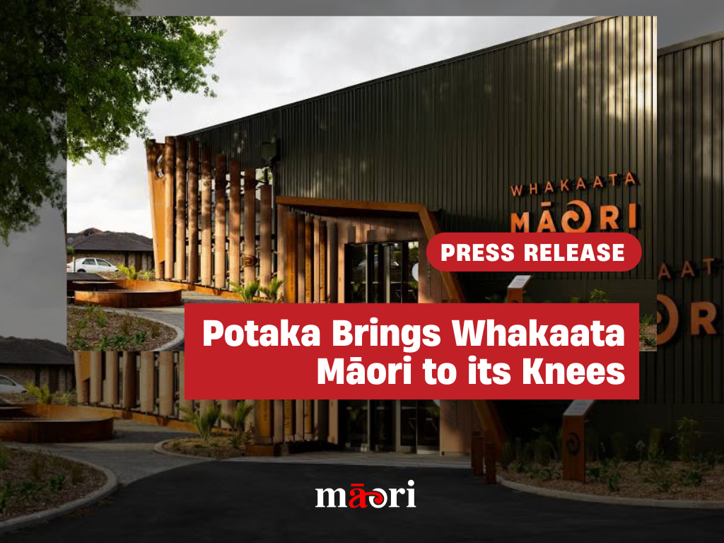 Potaka Brings Whakaata Māori to its Knees - Te Pāti Māori
