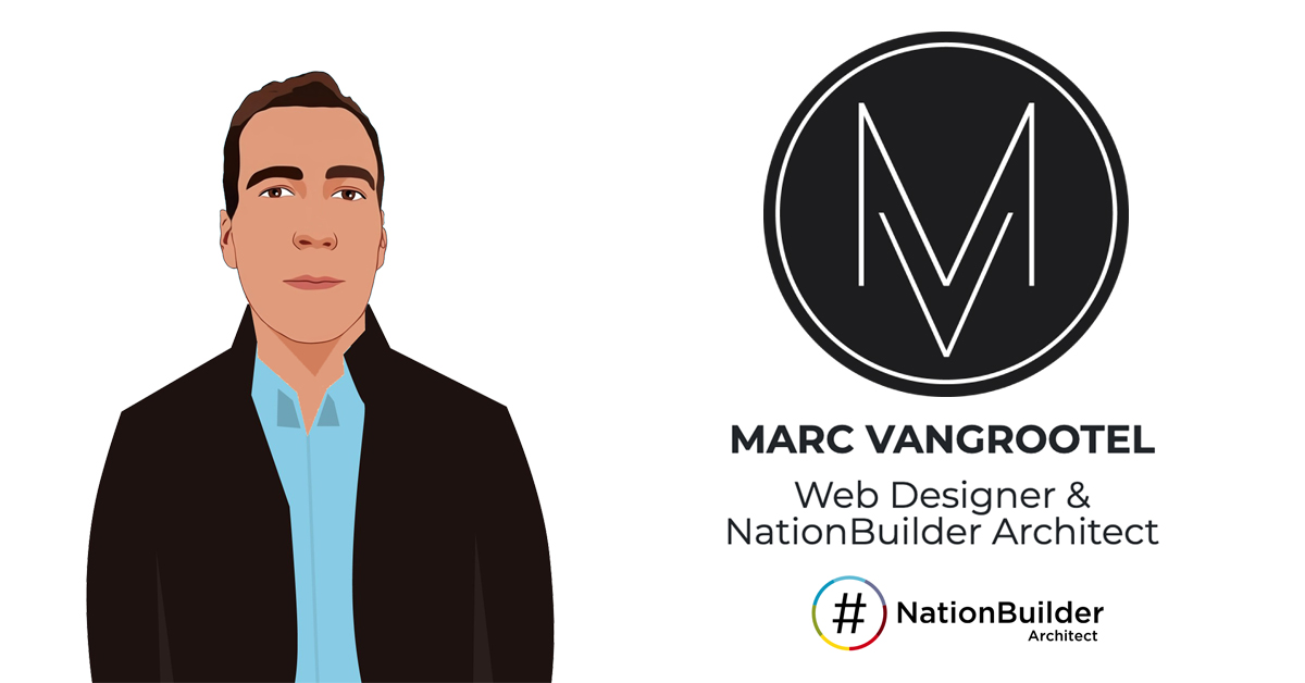 Marc Vangrootel - Web Designer & NationBuilder Architect