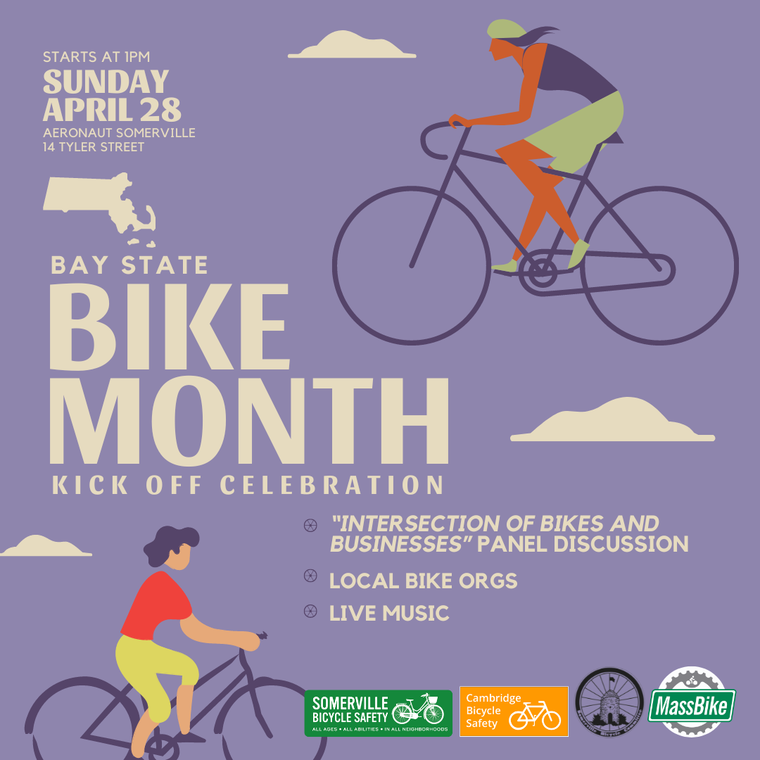 Celebrate Bay State Bike Month with MassBike - Massachusetts Bicycle ...