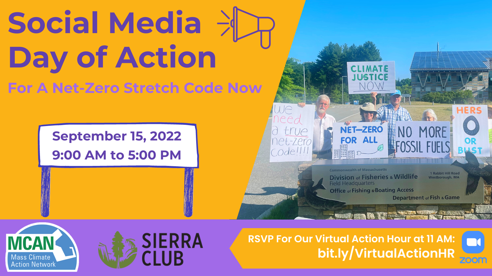 Social Media Day of Action - Massachusetts Climate Action Network