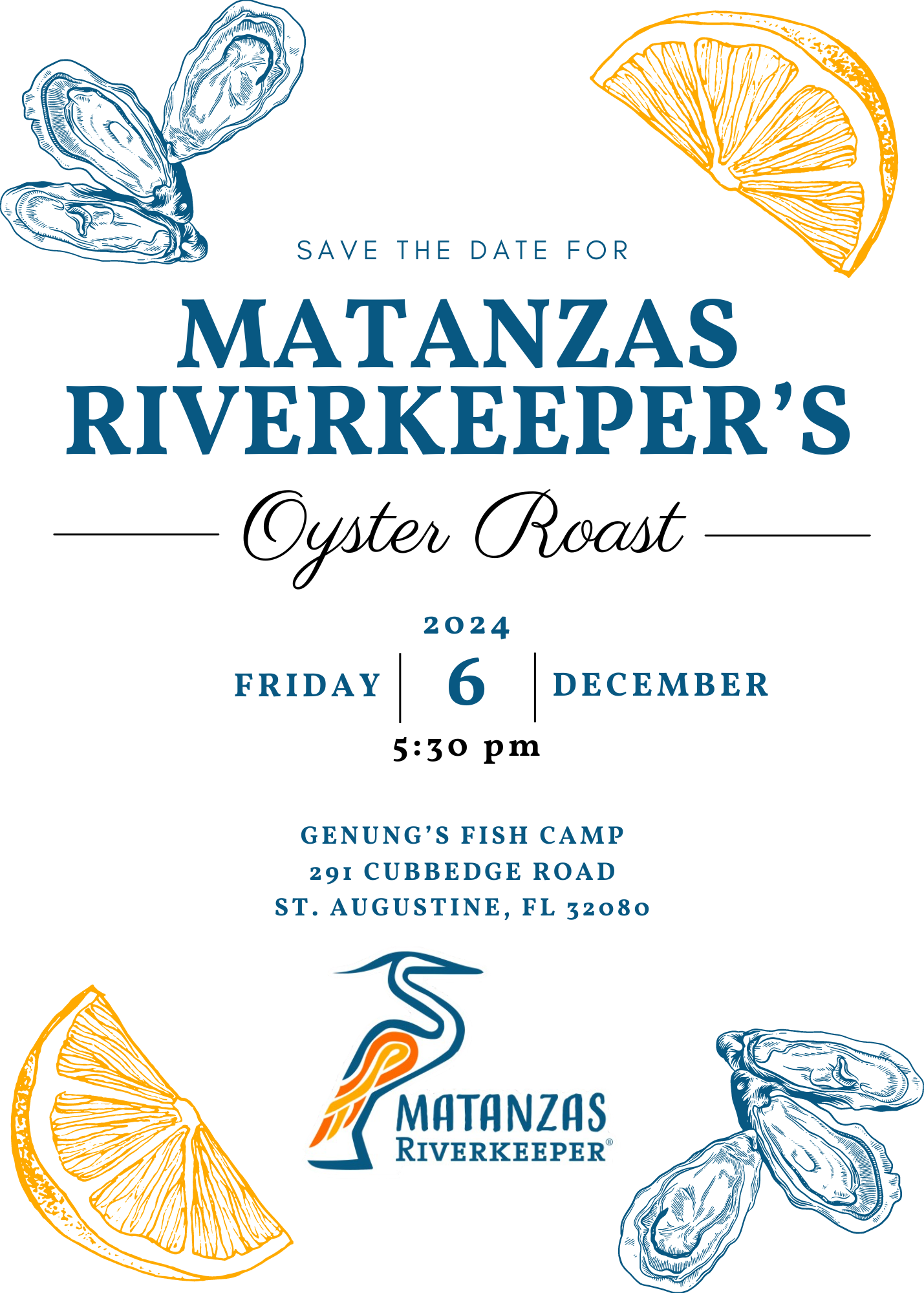 Volunteer - MRK Anniversary Oyster Roast