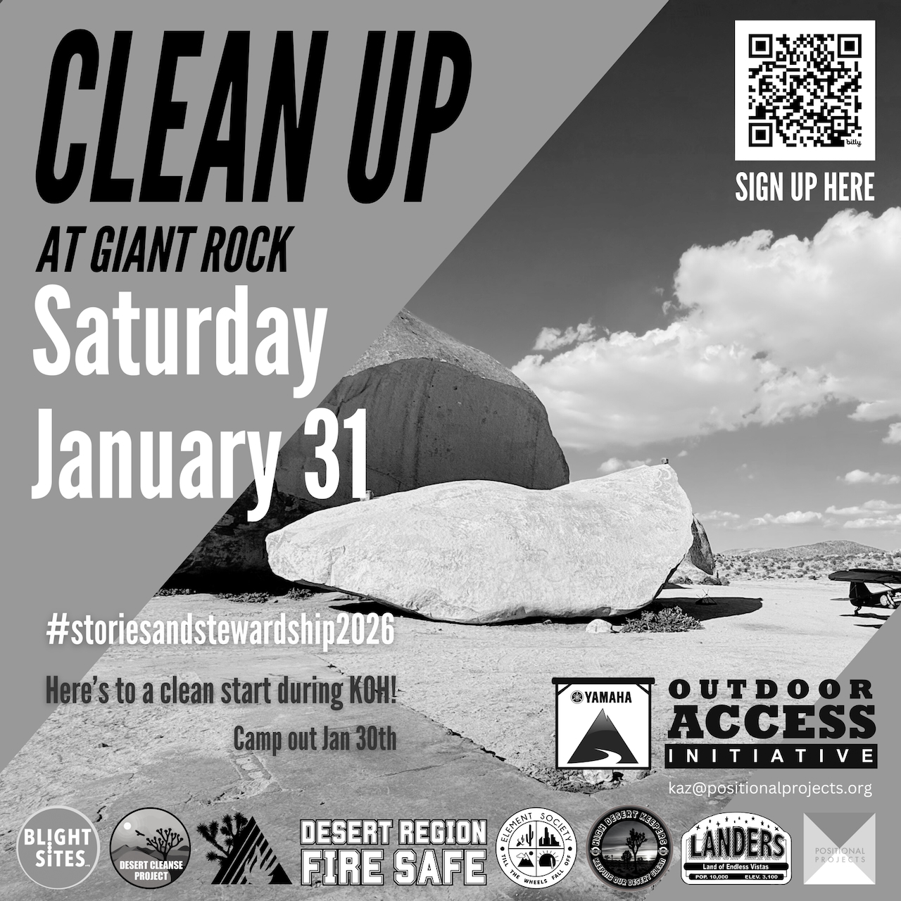 Clean Up at Giant Rock - Morongo Basin Conservation Association