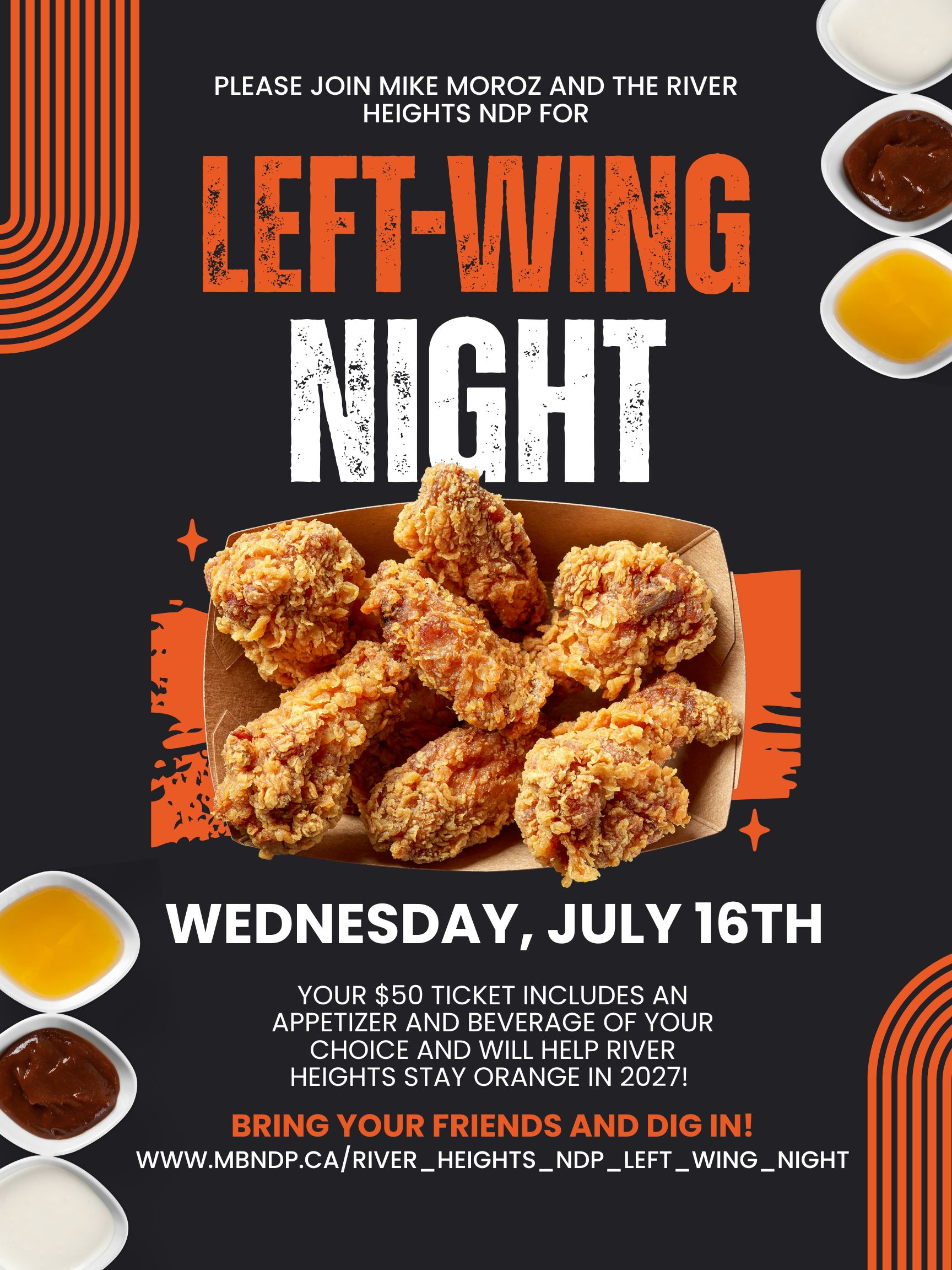 River Heights NDP: Left Wing Night - Manitoba NDP