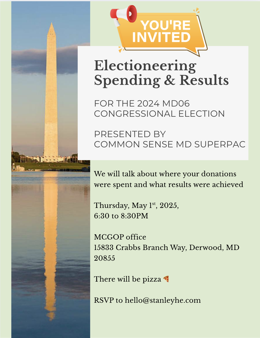 Common Sense MD May 2025 - Montgomery County Republican Party