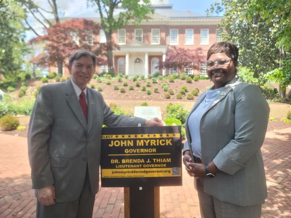 Gubernatorial Candidate Myrick Chooses Running Mate - Montgomery County ...