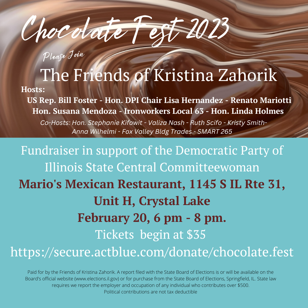 Chocolate Fest 2023 - Democratic Party of McHenry County